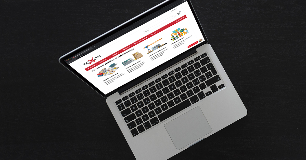 Boxon - website & e-commerce - Episerver Commerce Cloud - Consid