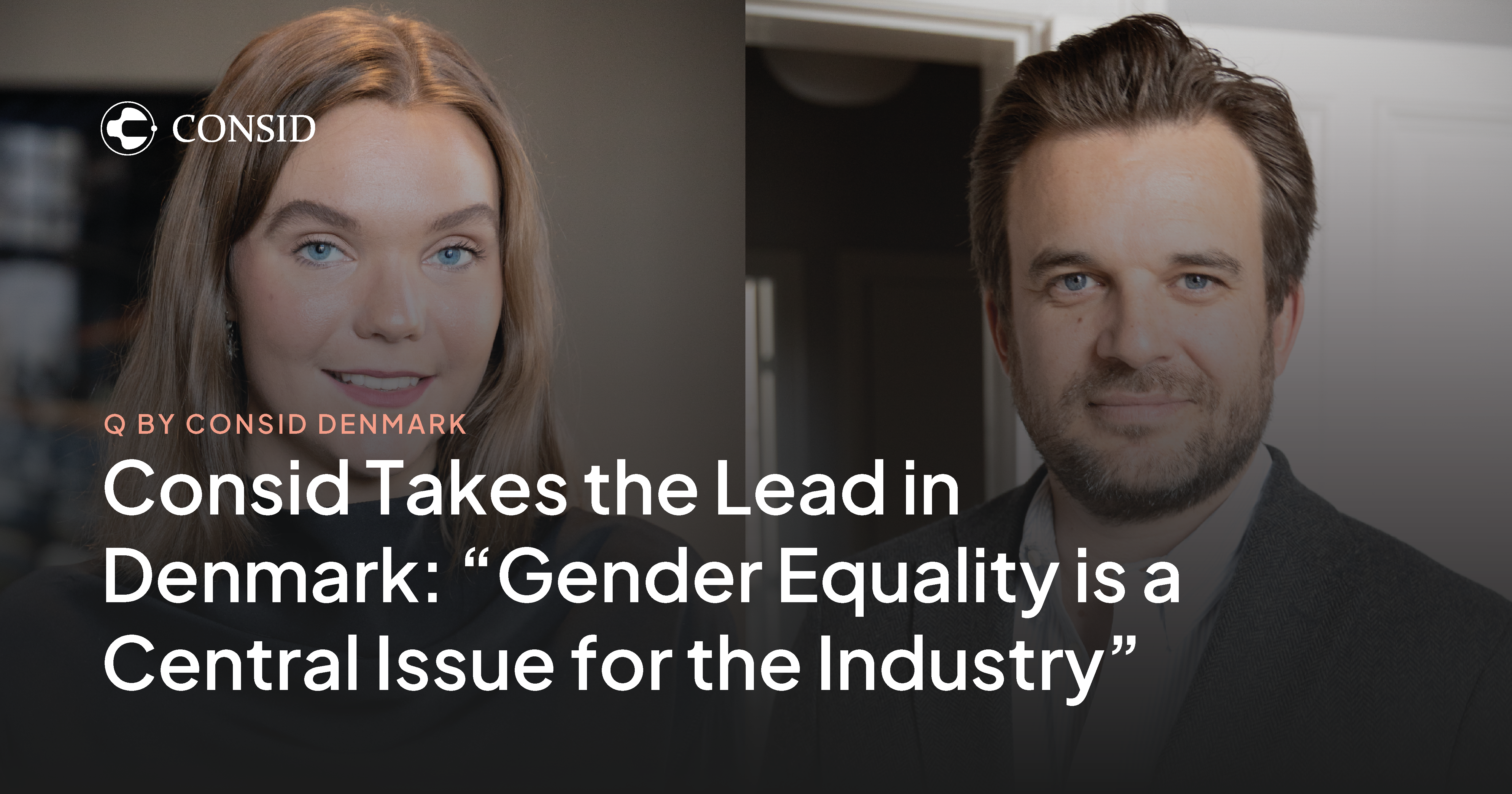 Consid Takes the Lead in Denmark: "Gender Equality is a Central Issue ...