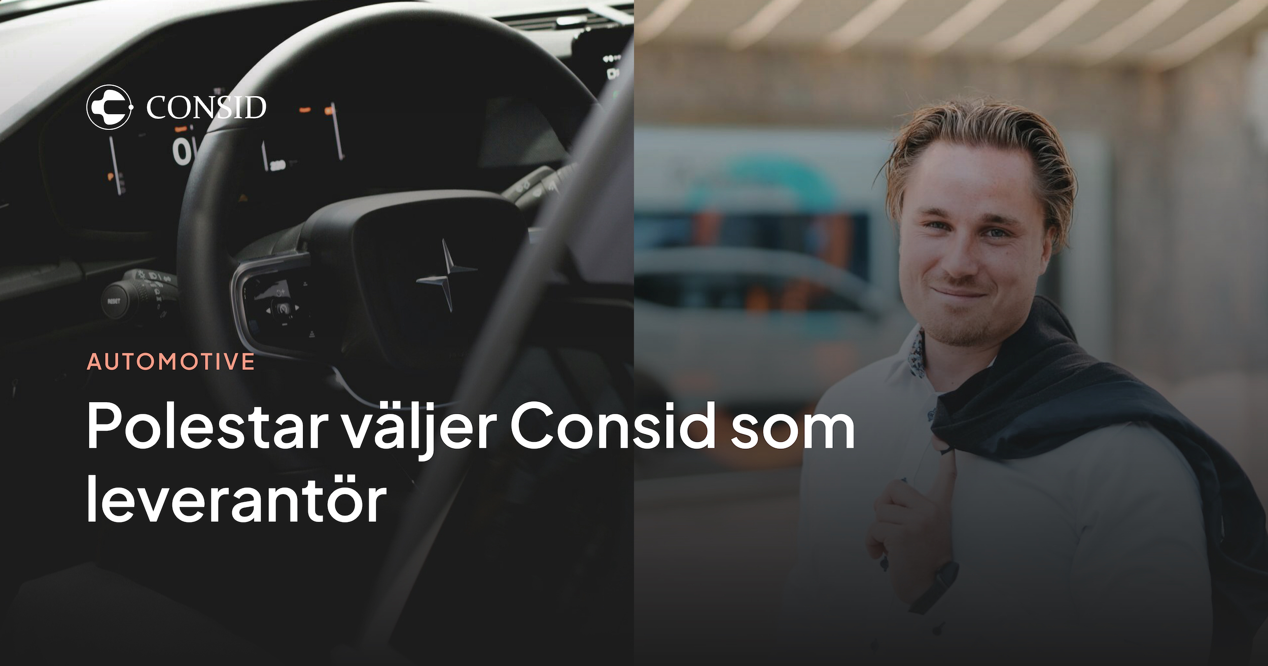 Polestar väljer Consid som leverantör - Consid