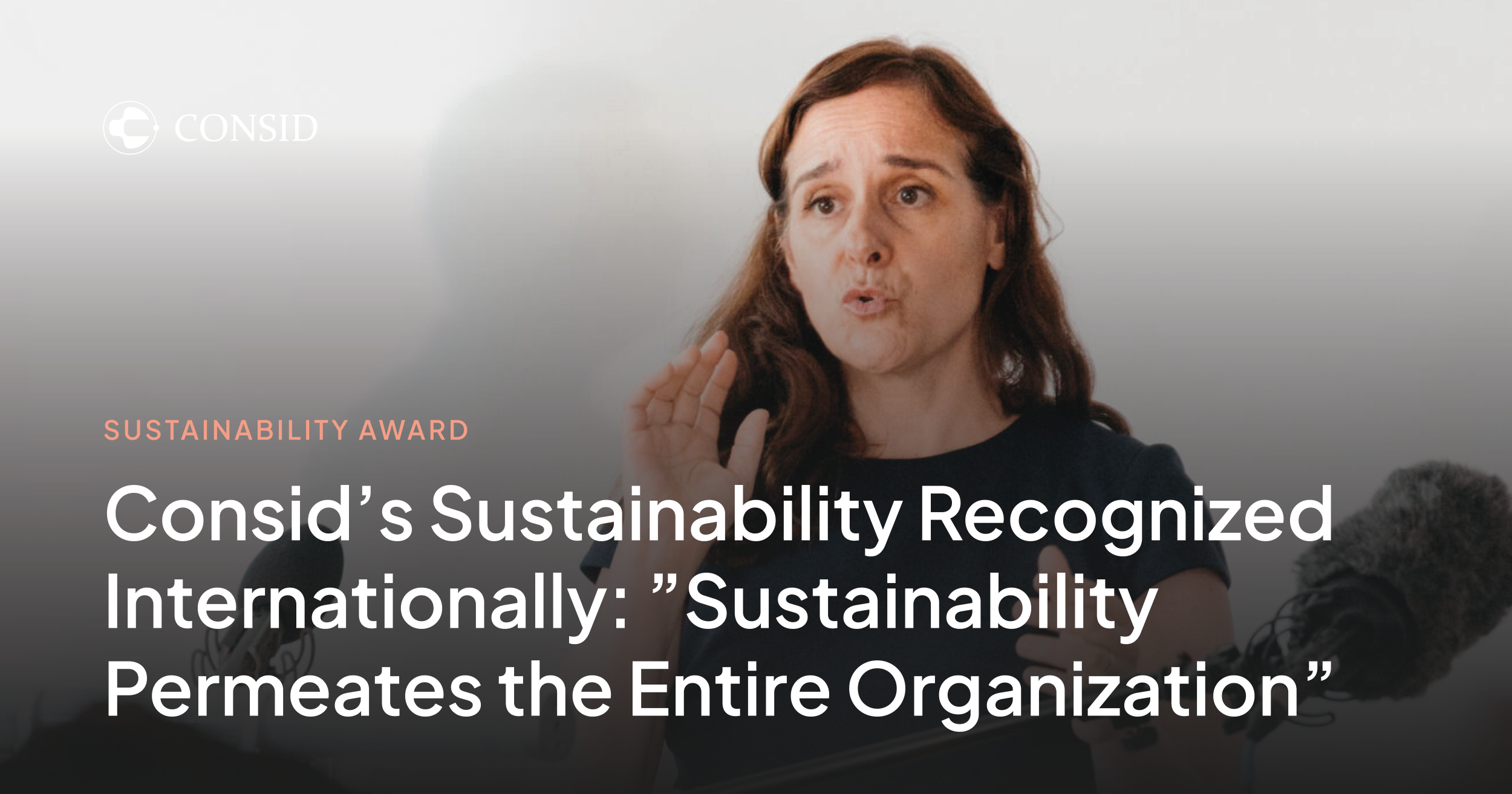 Consid's Sustainability Efforts Recognized Internationally - Consid